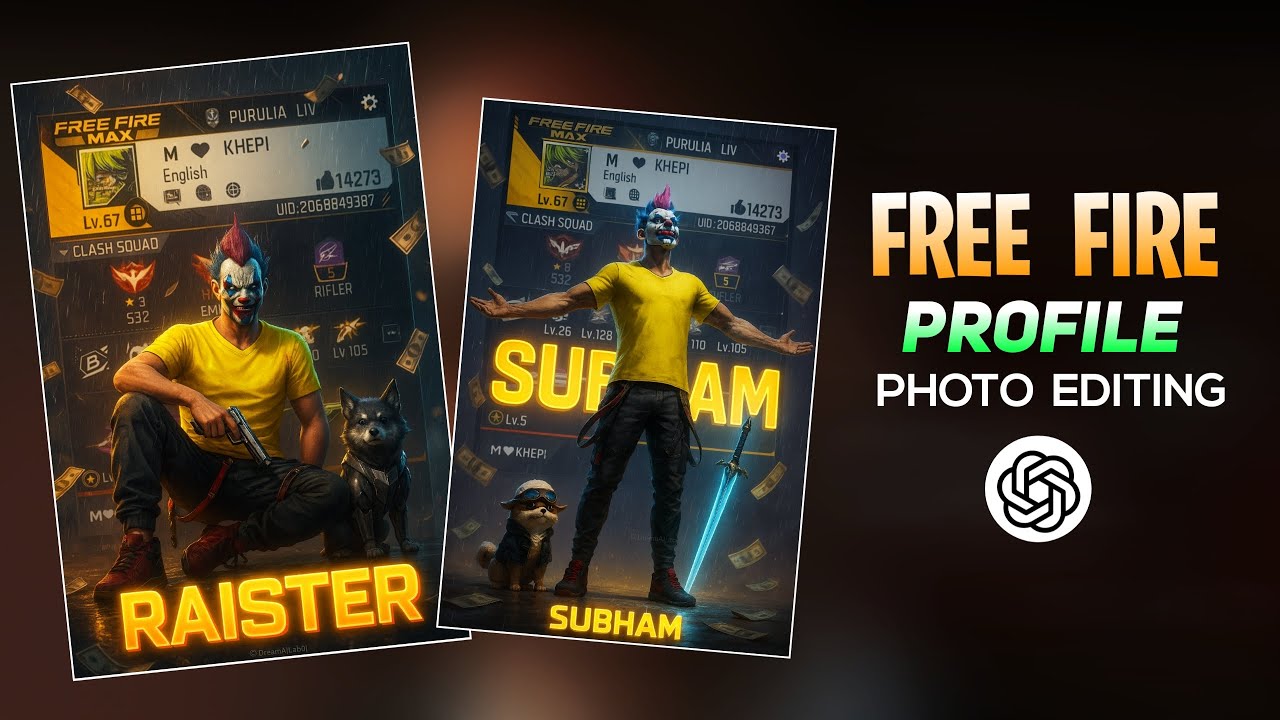 Trending Chatgpt Free Fire Poster Editing | Chatgpt Free Fire Profile ...