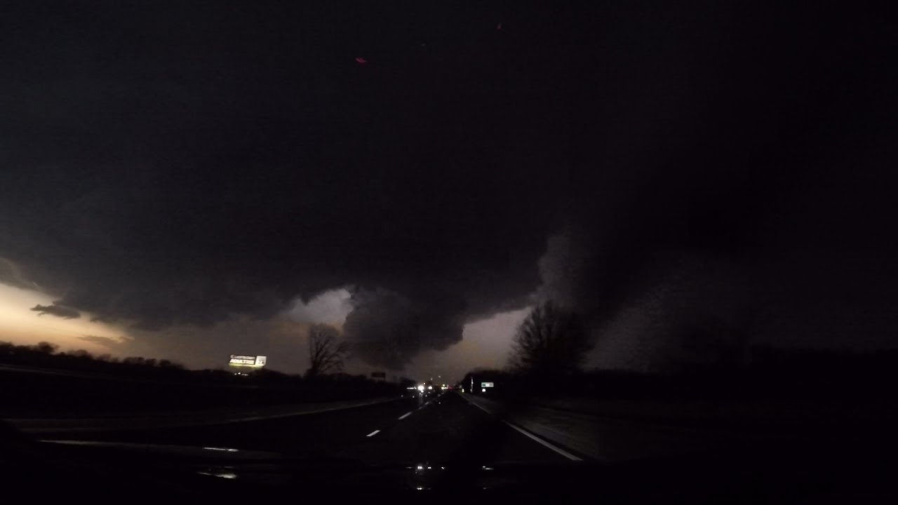 Triple Point Sunset Tornado - February 27th, 2024 - YouTube
