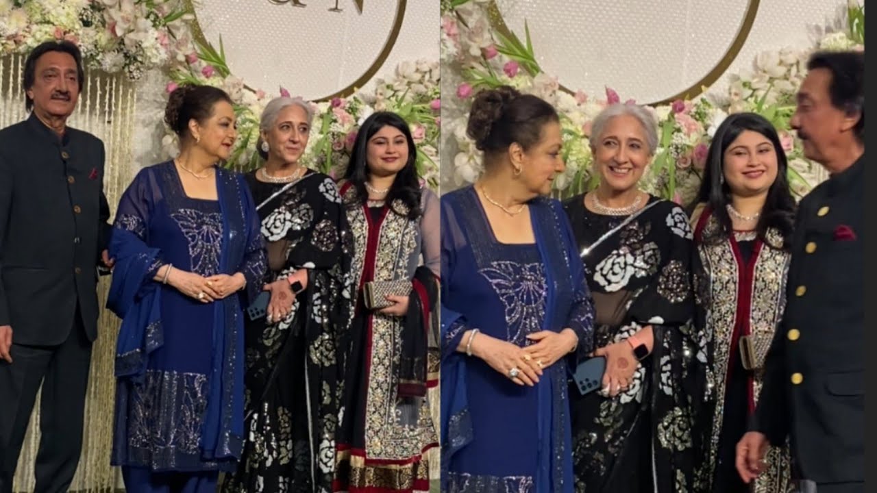 Dilip Kumar Wife Saira Banu At Aamir Khan Daughter Ira Khan Nupur ...