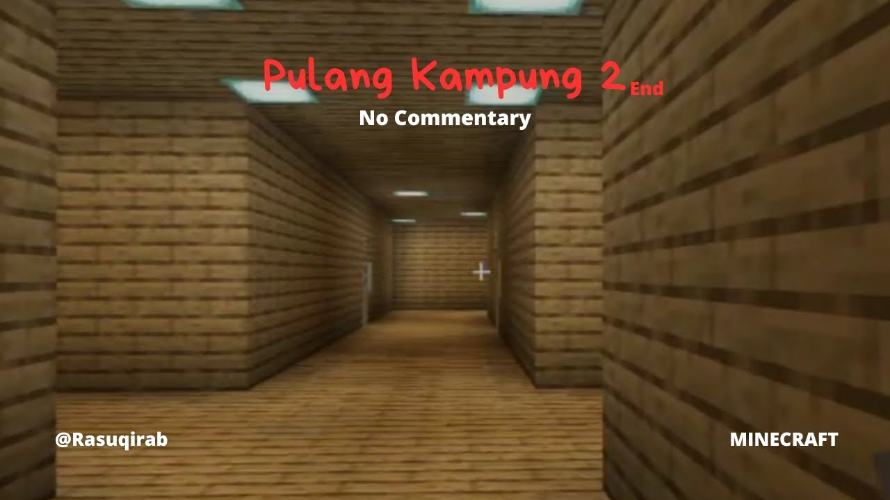 Gameplay Minecraft Horror Map (Pulang Kampung 2) No Commentary - YouTube