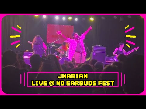 JHARIAH - LIVE at NO EARBUDS FEST - YouTube