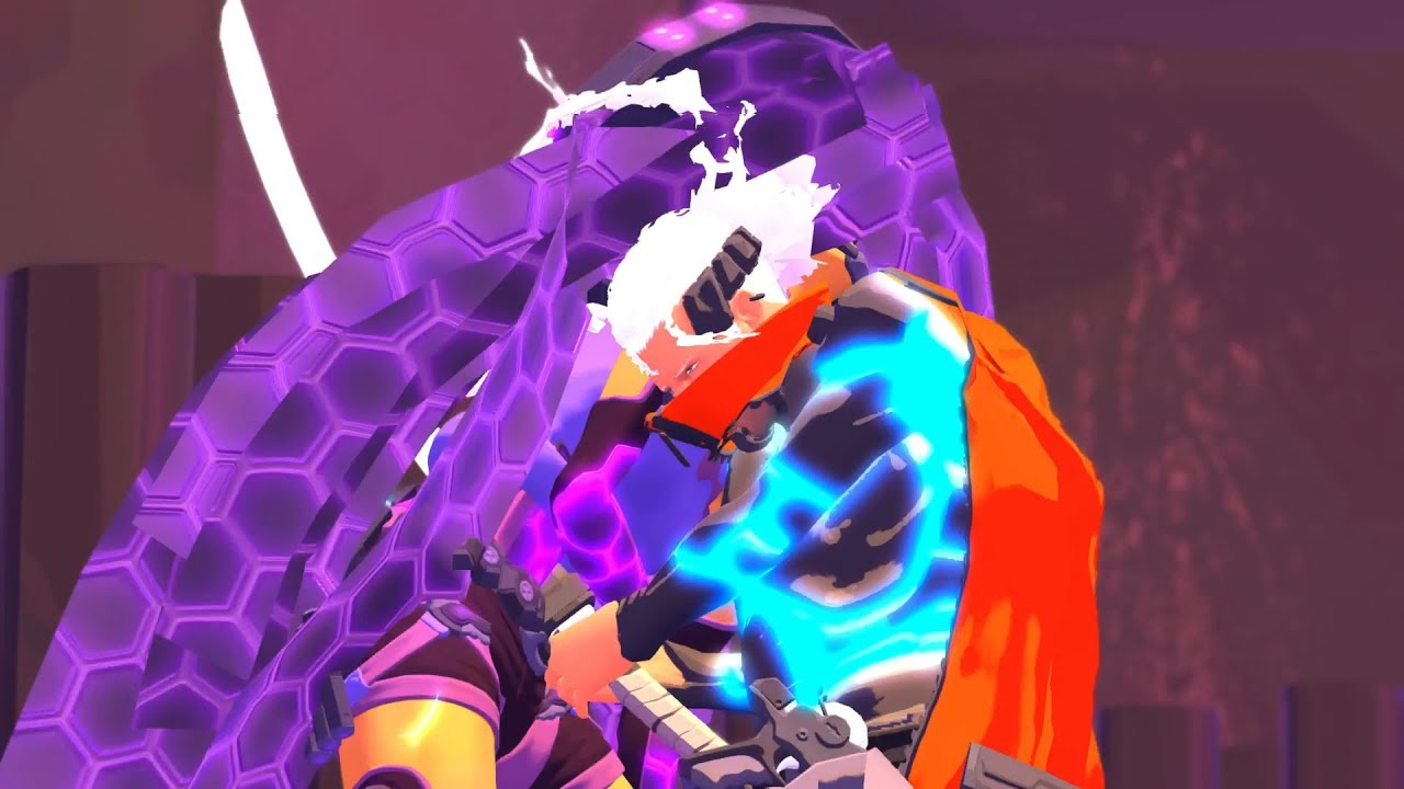 Furi Story Mode S Rank Part 7 - The Burst - YouTube