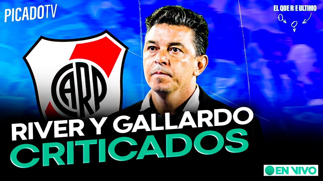 🔵 RIVER Y GALLARDO CRITICADOS - ESCANDALO CON MORETTI - DIEGO DIAZ Y EQUIPO - PICADO TV - YouTube