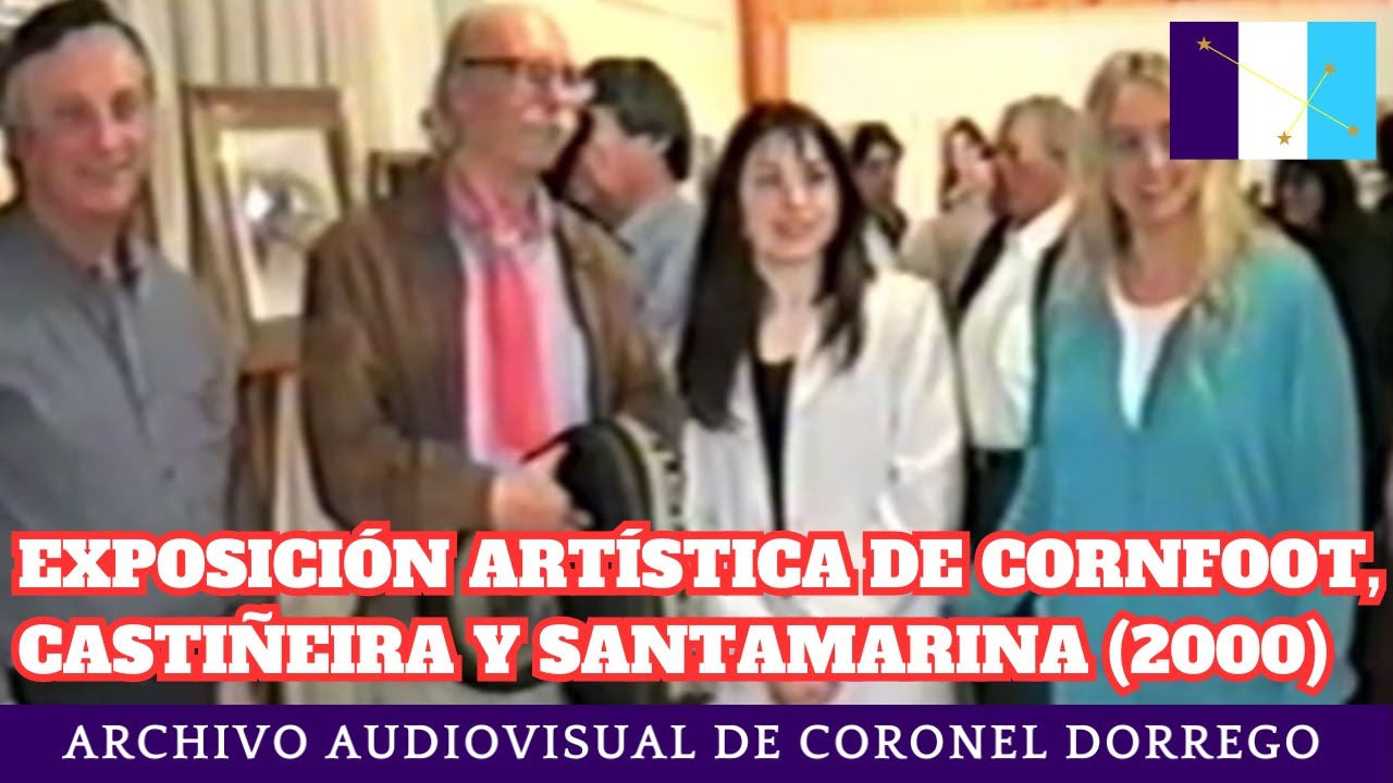 Exposición artística de Cornfoot, Castiñeira y Santamarina (2000) - YouTube