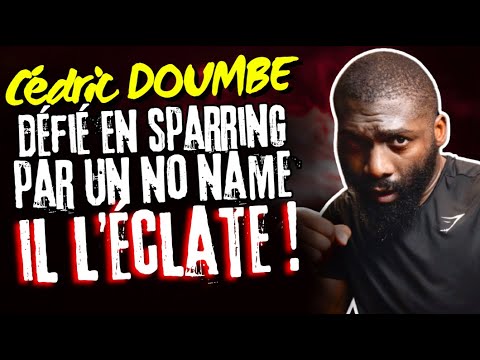 🔴Cédric DOMBE défié par un FIGHTER en Sparring à l'étranger !💥Il le ...