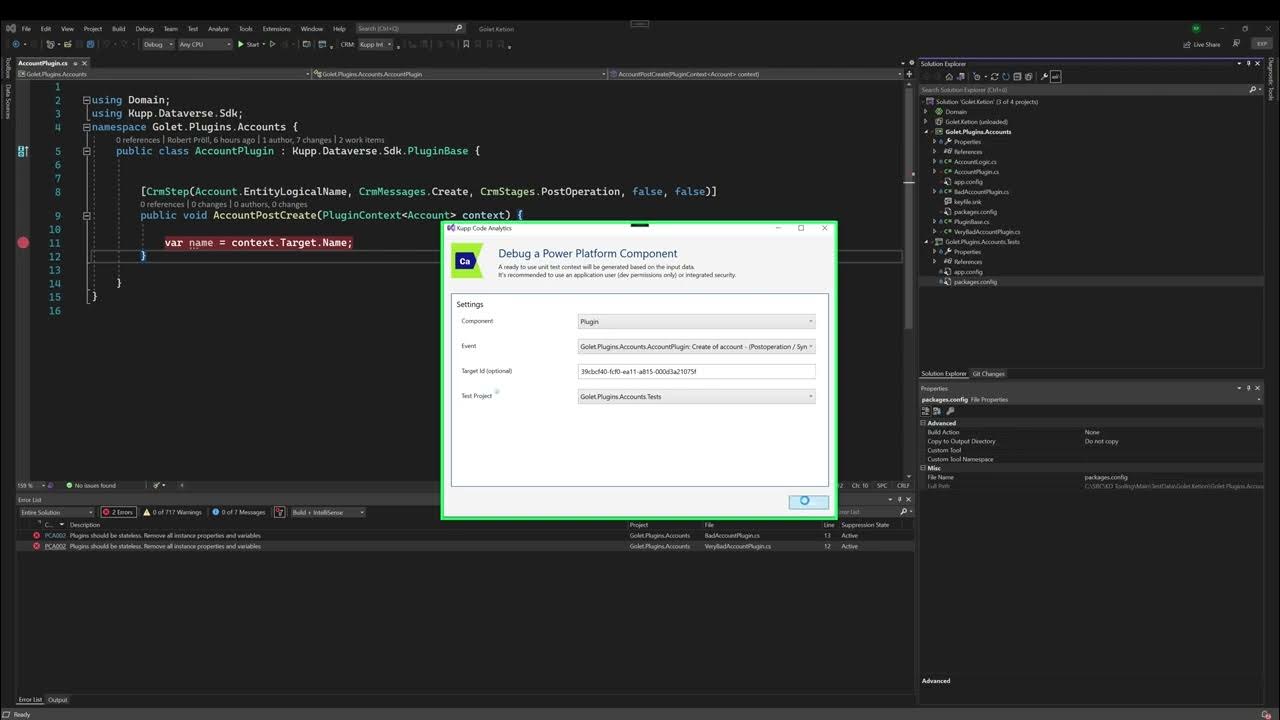 [KCA Demo] Debug Plugin with just few clicks - YouTube