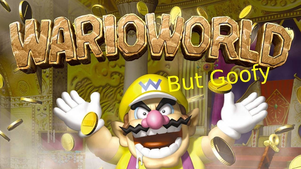 Wario But He Runs Like A Goofy Cartoon Character - YouTube