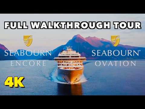 Seabourn Encore & Ovation Ship Tour | Ultra Luxury All Inclusive Cruise Deck Guide