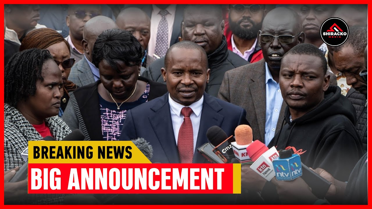 BREAKING! DP KINDIKI ADDRESSING THE NATION AFTER HUNDREDS OF KENYANS K ...