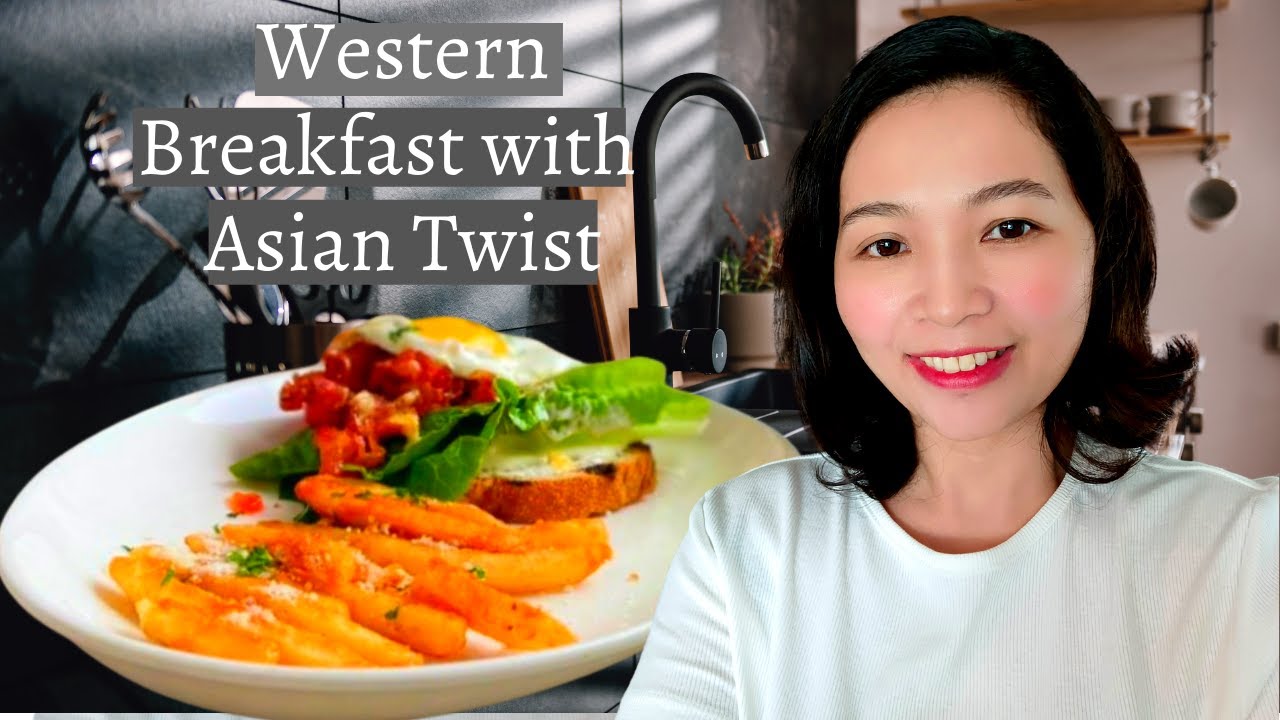 Jena Cook| Western Breakfast with Asian Twist |Can She Cook Well? - YouTube