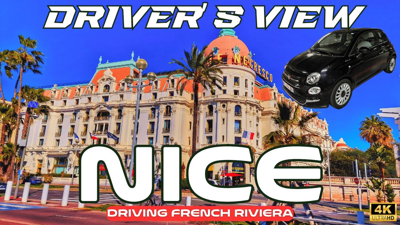 Scenic Drive in Nice - 🇫🇷 France [4K HDR] Driving Tour - YouTube
