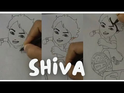 Shiva || How to Draw Shiva | Shiva Cartoon Drawing #shiva #cartoon # ...