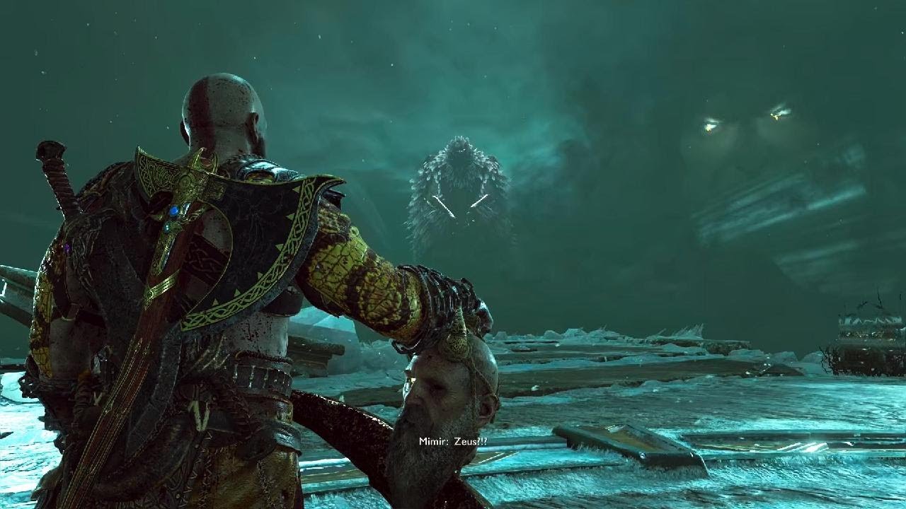 God of War Kratos Hears Zeus In Helheim - YouTube