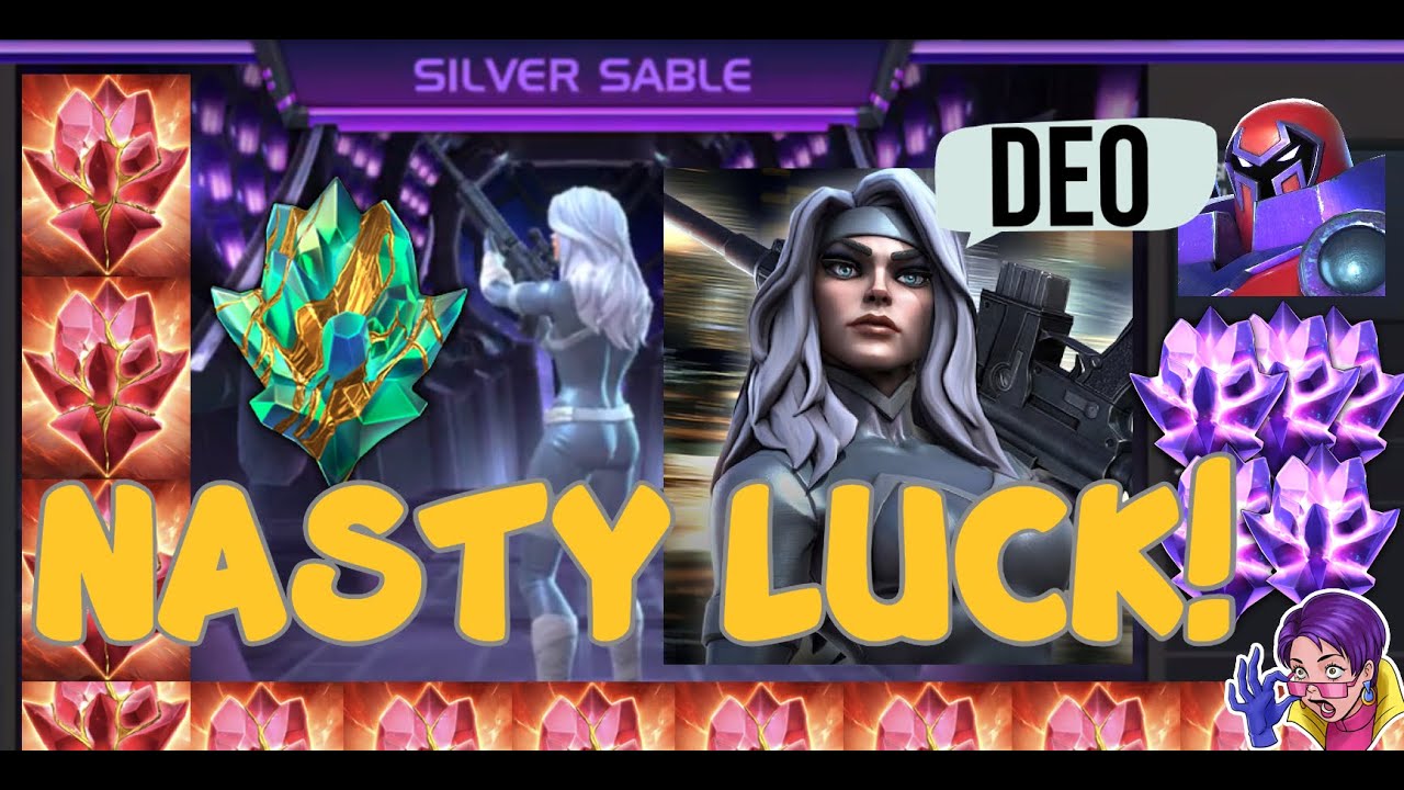 HUMUNGINORMOUS DEOOOOOO LUCKY CRYSTAL CLEANUP! 7 STAR SILVER SABLE ...