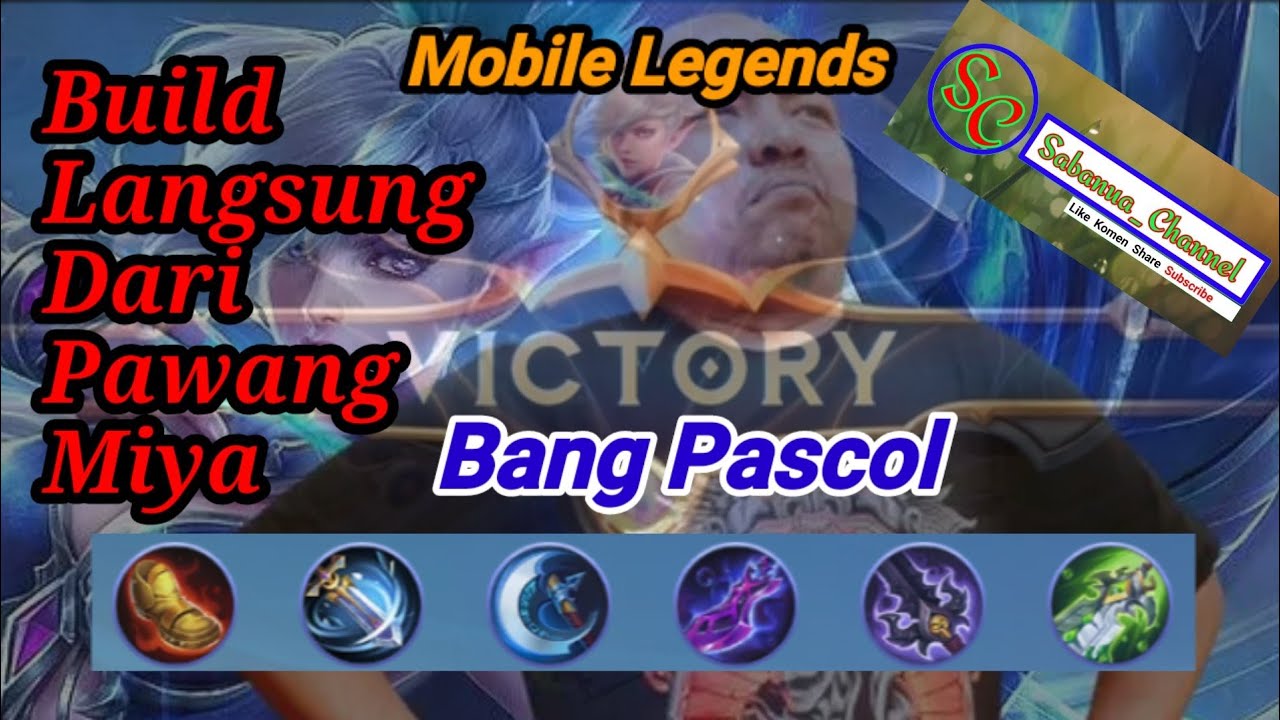 Tutorial Menggunakan Miya Pemula Mobile Legends - Build Terbaru Miya ...