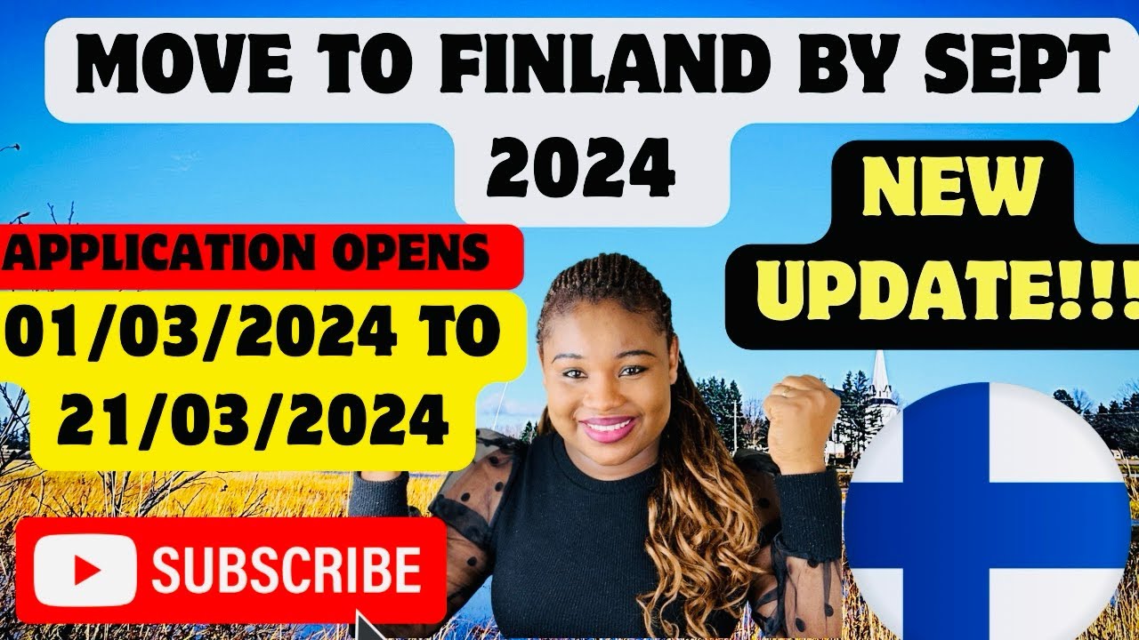 MOVE TO FINLAND BY SEPT 2024// RELOCATE TO FINLAND WITH A RESIDENT ...