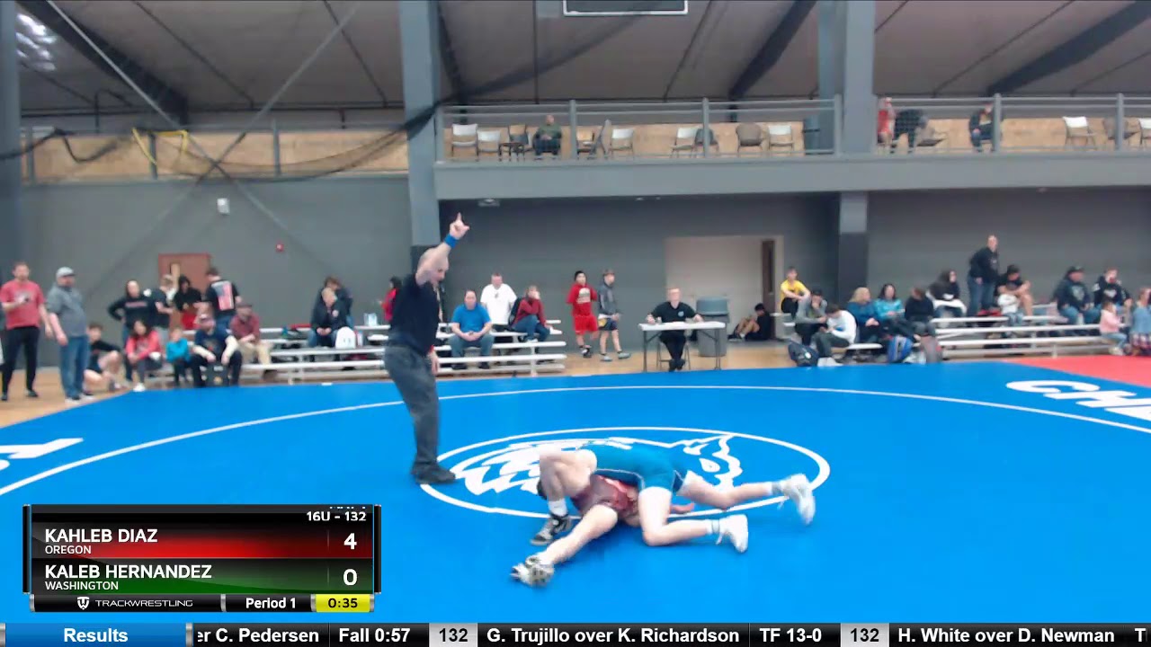 16U 132 Kahleb Diaz Oregon Vs Kaleb Hernandez Washington - YouTube