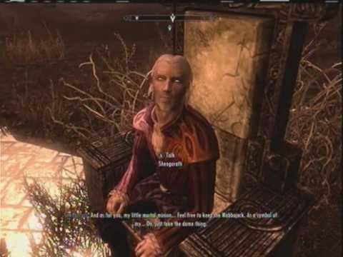 Skyrim: Sheogorath Daedric Prince of Madness Quest - YouTube