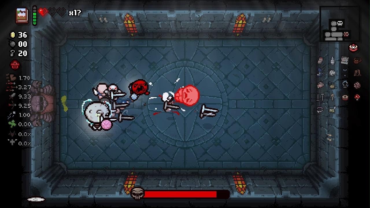 Isaac vs Isaac - half a heart! - YouTube