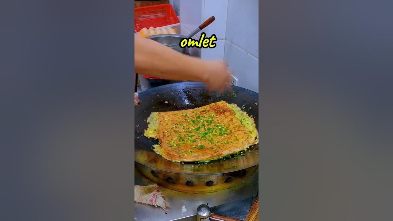 Omelet #food #streetfood # #music #omelet #eating #mukbang - YouTube