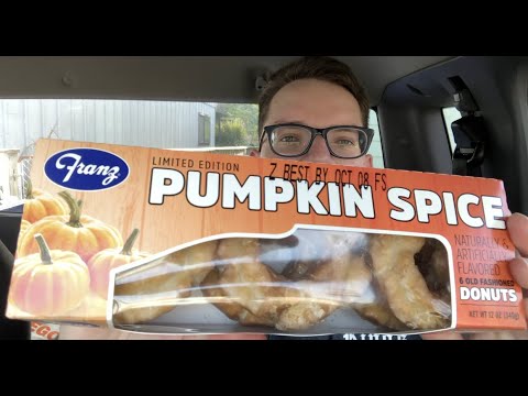 Franz pumpkin spice donuts - YouTube