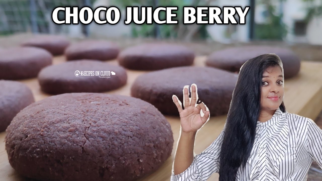 Choloate Juice Berry | Chocolate Ghee Biscuit | Cookies Recipe | How to ...
