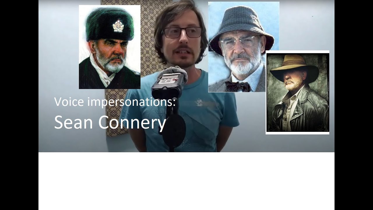 Sean Connery Voice Impersonations (Marco Ramius, Professor Henry Jones ...