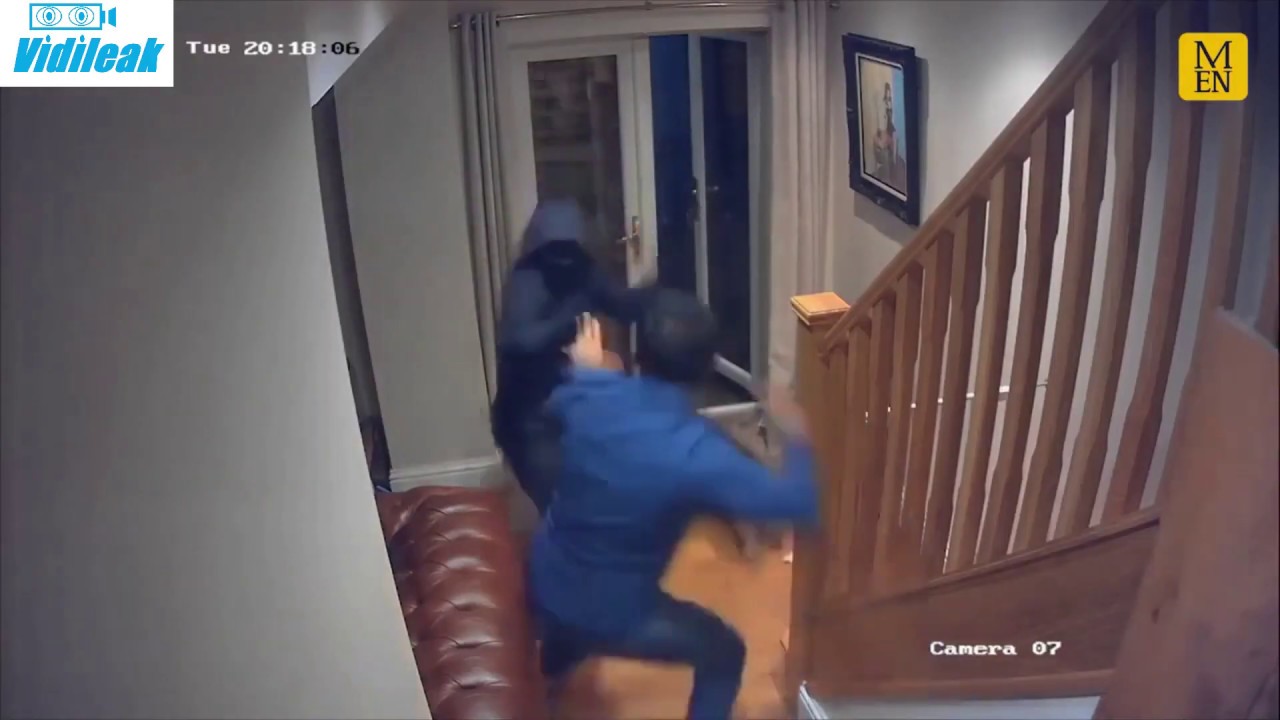 Man Defends Family Home From Masked Thieves Like A Boss! - YouTube