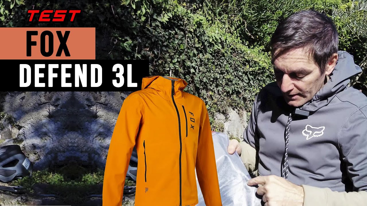 TEST FOX DEFEND 3L: L' ANTIPIOGGIA TOP DI GAMMA - YouTube