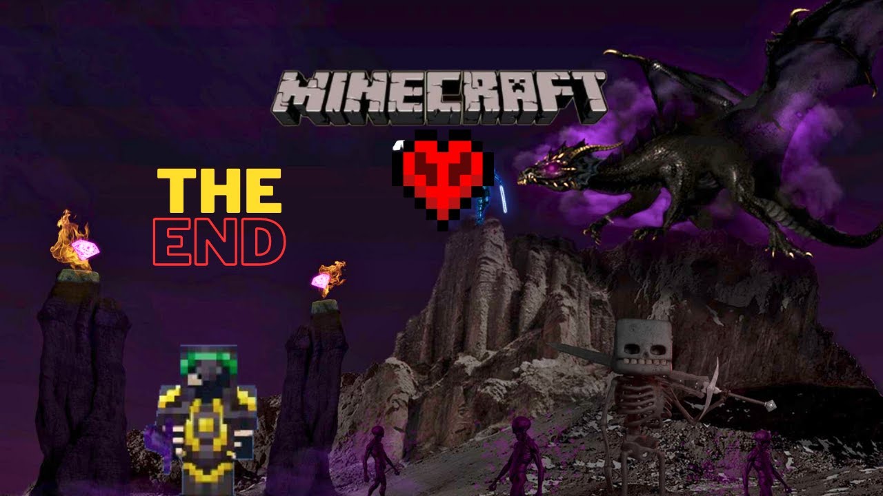 FINAL SHOWDOWN: DEFEATING THE ENDER DRAGON | PART-2 | MINECRAFT ...