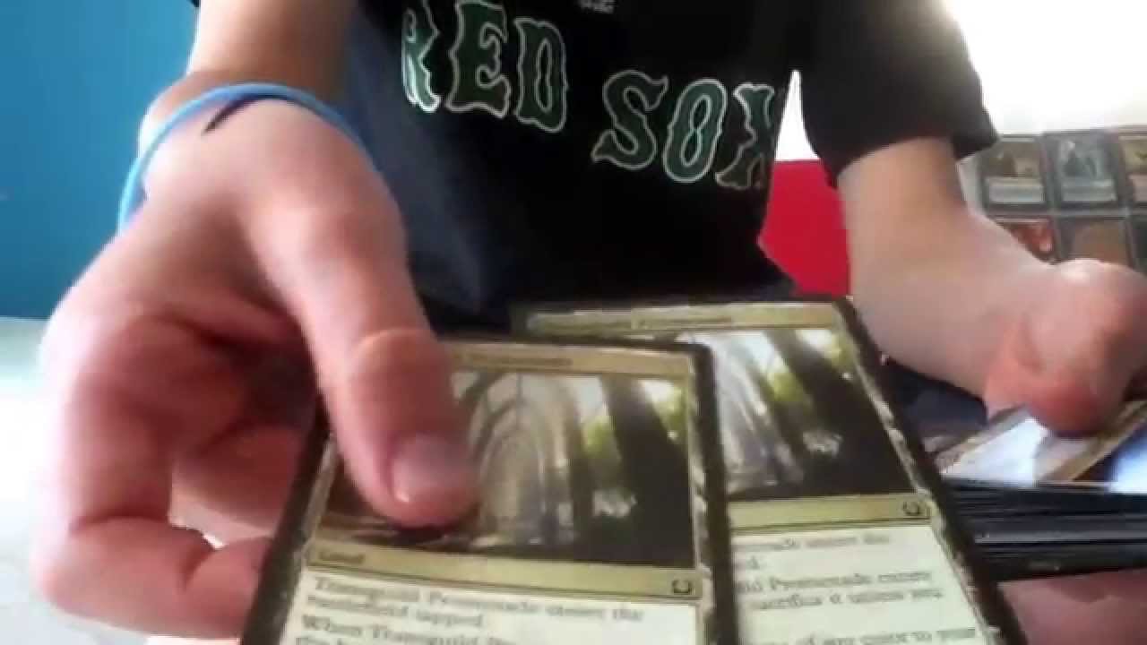 Mtg deck review green white life gain mana ramp - YouTube