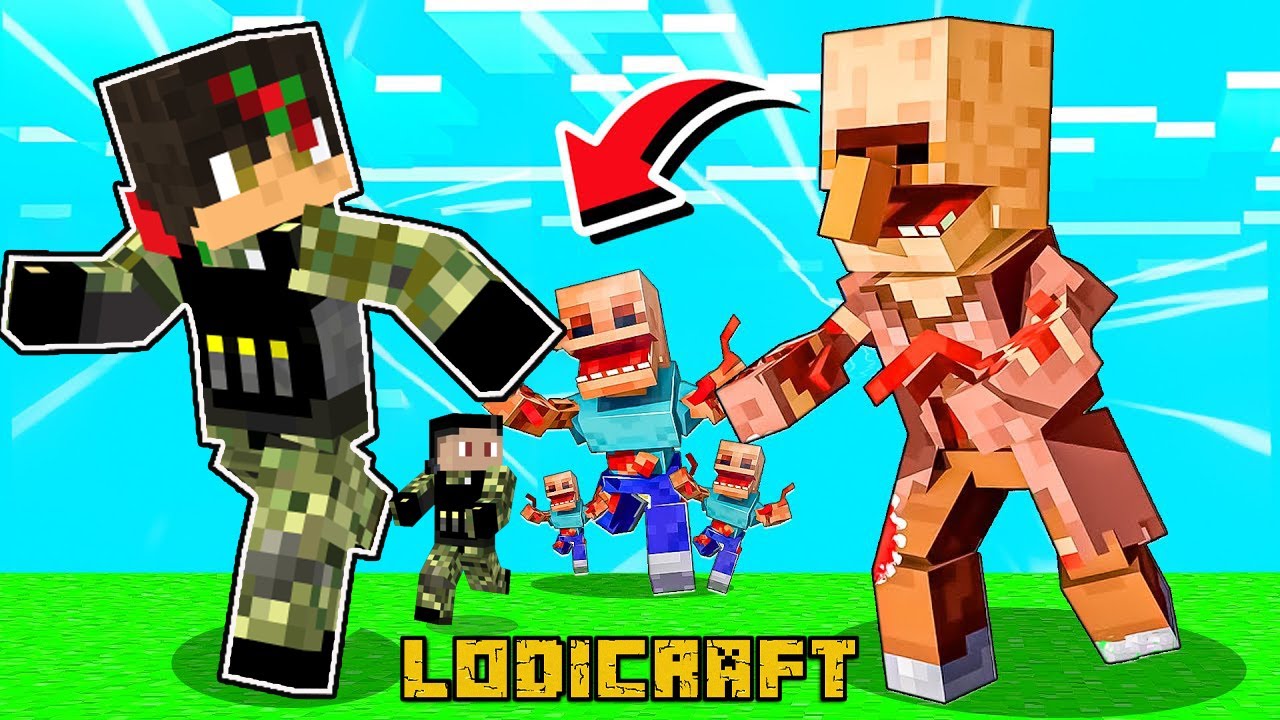 INFECTED HUMAN APOCALYPSE in Minecraft! Part 2! - YouTube