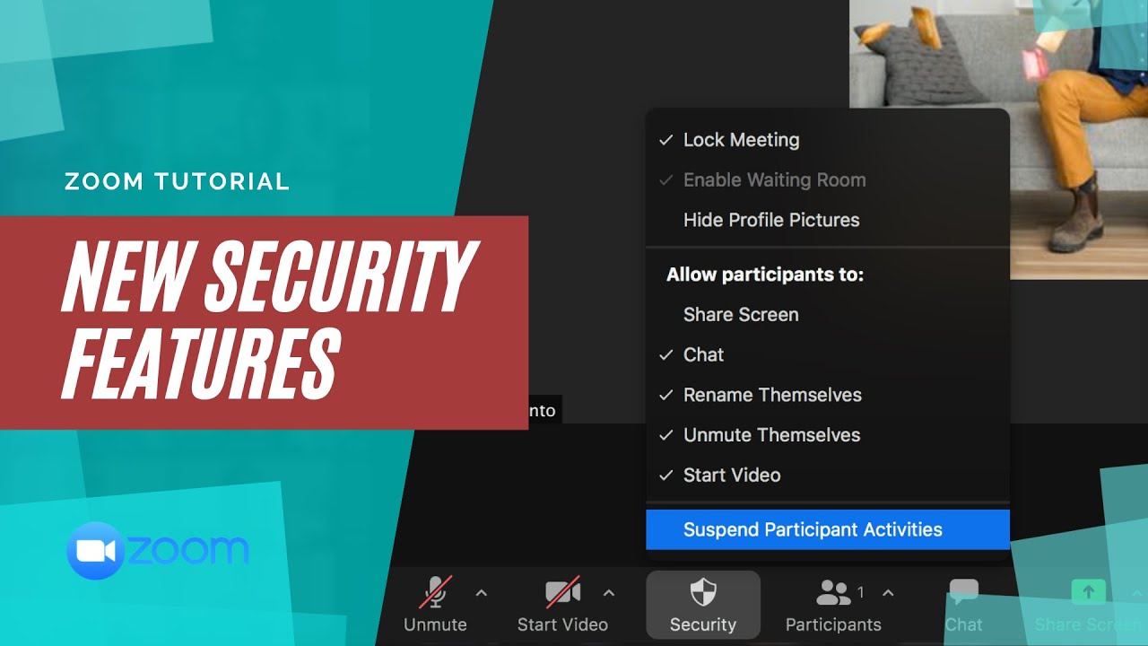 New Security Features on Zoom (Nov 16, 2020) - YouTube