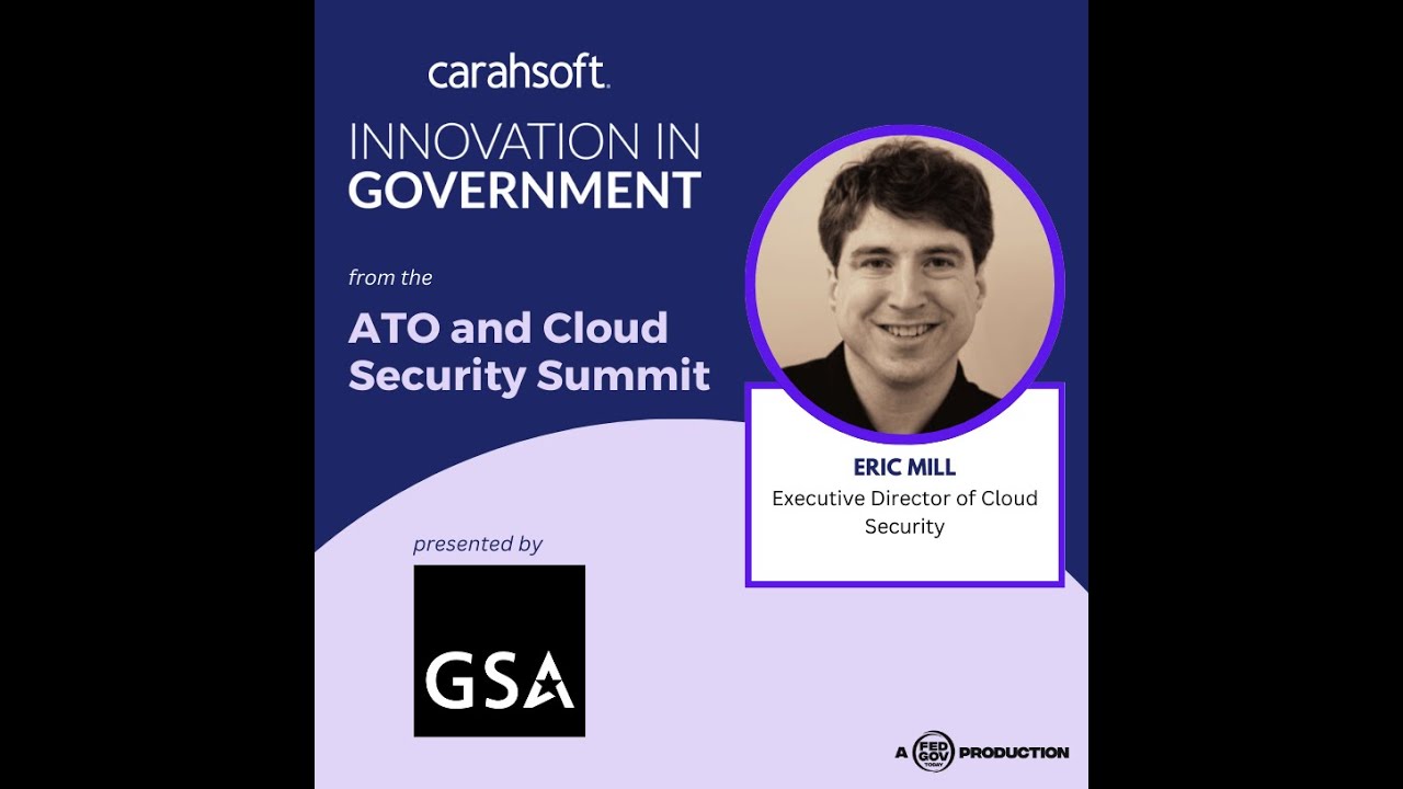 Eric Mill, Director of Cloud Security at GSA - YouTube
