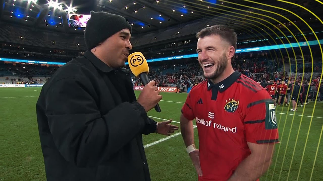 Simon Zebo interviews Munster players following Croke Park victory ...