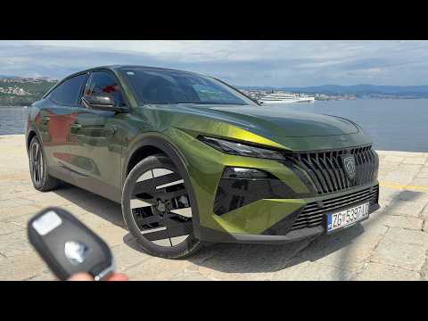 PEUGEOT 408 FACELIFT Hybrid 145 (2026) - FIRST look & visual REVIEW