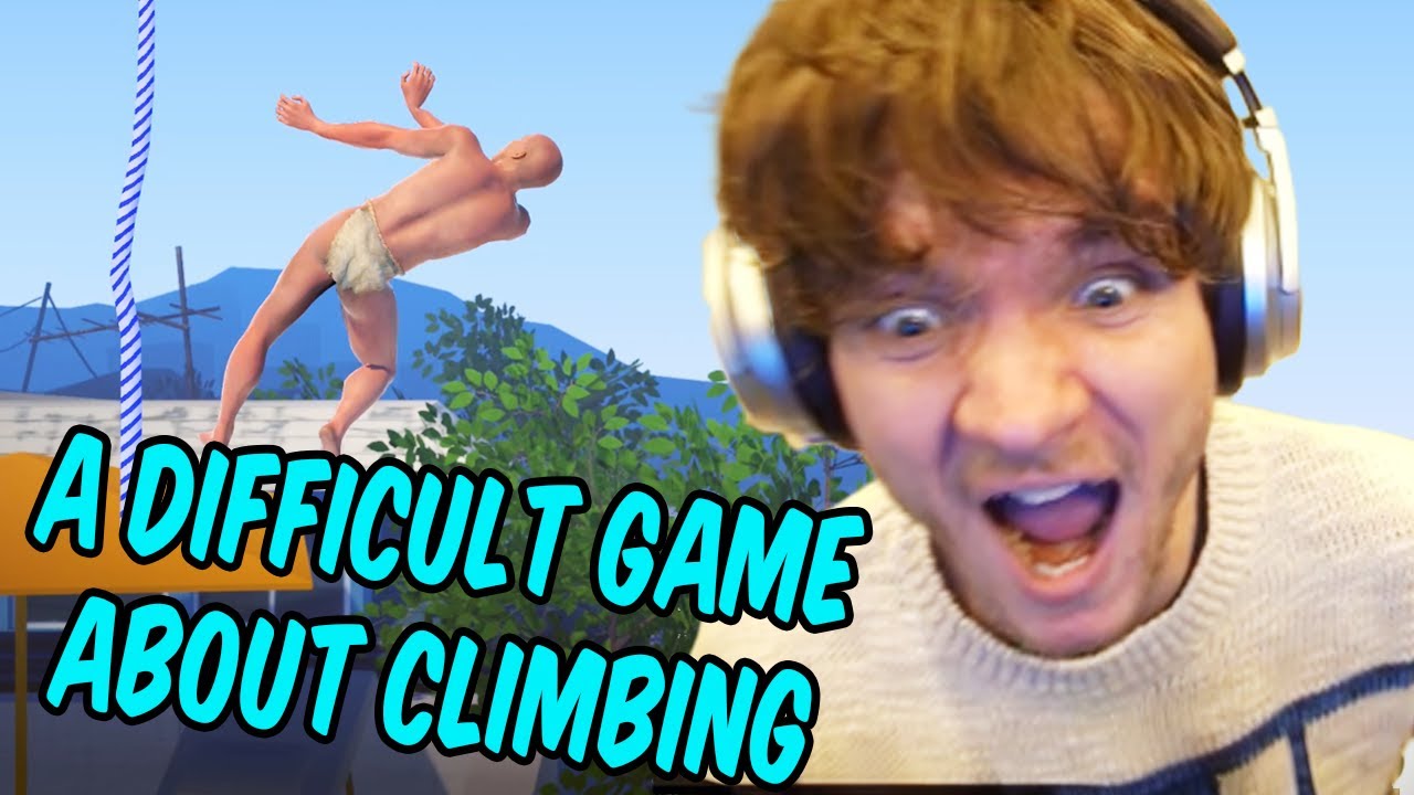 Teo plays A Difficult Game About Climbing - YouTube