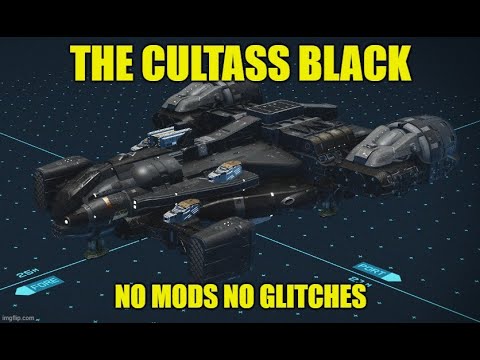 Starfield: The Cutlass Black (Star Citizen) (no mods) - YouTube