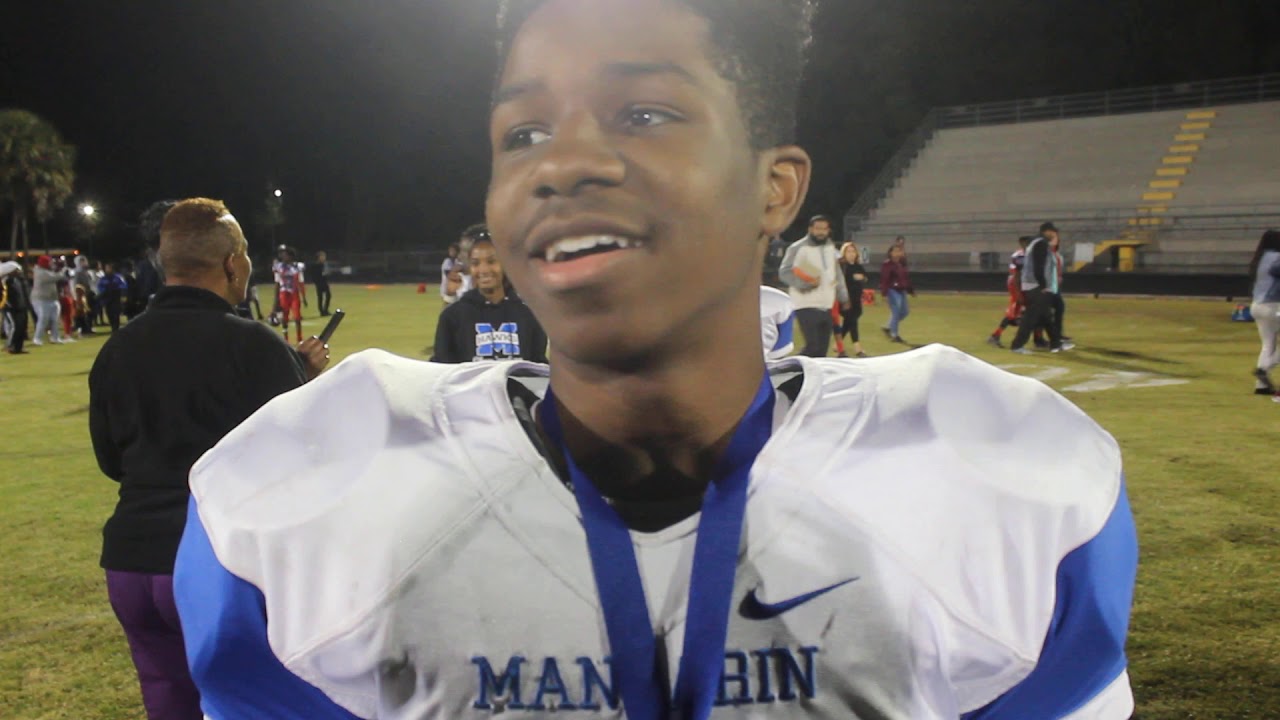 Orlando Fiffer RB interview after winning the MVP award in the Duval ...
