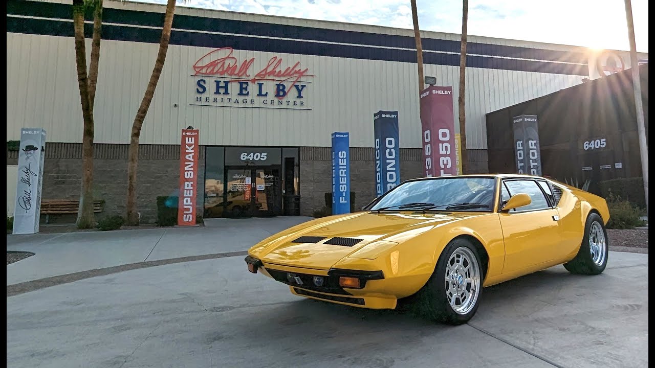 1972 De Tomaso Pantera - ONLINE AUTOMOTIVE MUSEUM - YouTube
