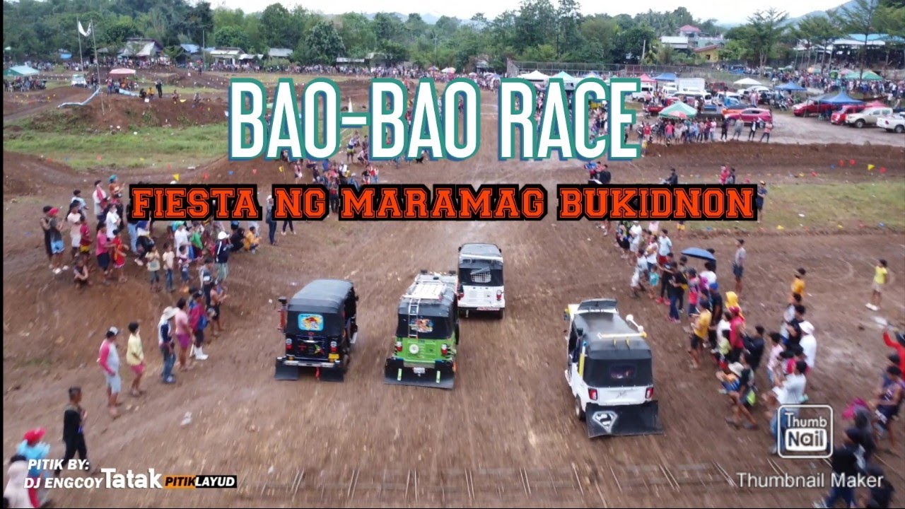 ''Lingawa ani oi" BAO-BAO RACE SA MARAMAG,BUKIDNON - YouTube