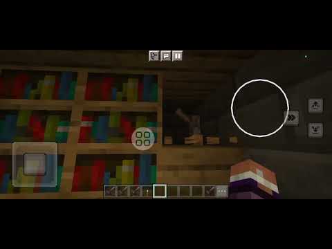 Secret in minecraft stronghold library