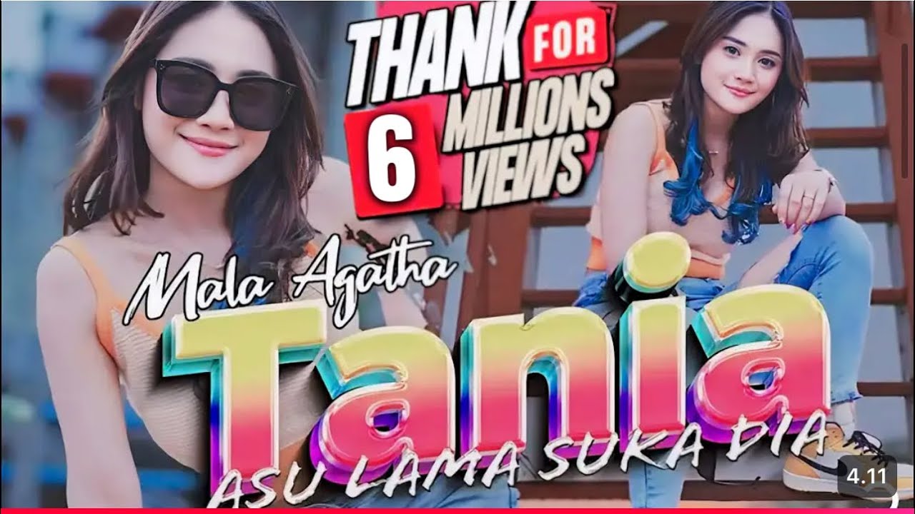 DJ ASULAMA SUKA DIA - Mala Agatha | TANIA FULL BASS (Official Music ...
