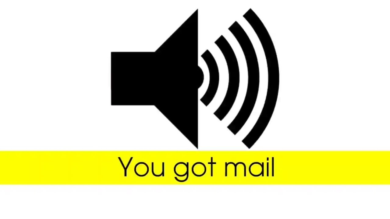 You Got Mail - Sound effect - YouTube
