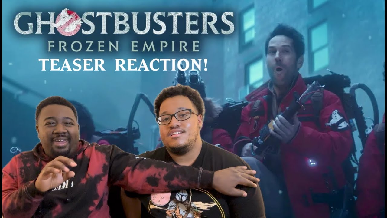 Tae Busting out the Ice Puns! GHOSTBUSTERS: FROZEN EMPIRE - Official ...