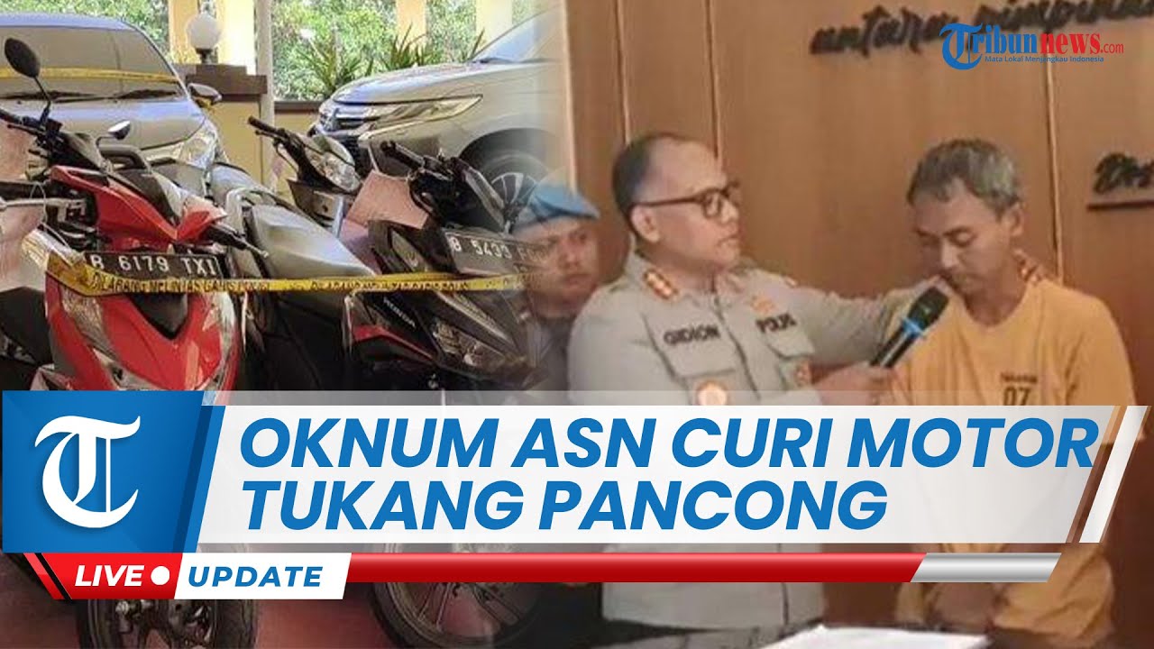 🔴Live: Oknum ASN Kemenkumham Jadi Tersangka Pencurian Motor, Incar ...