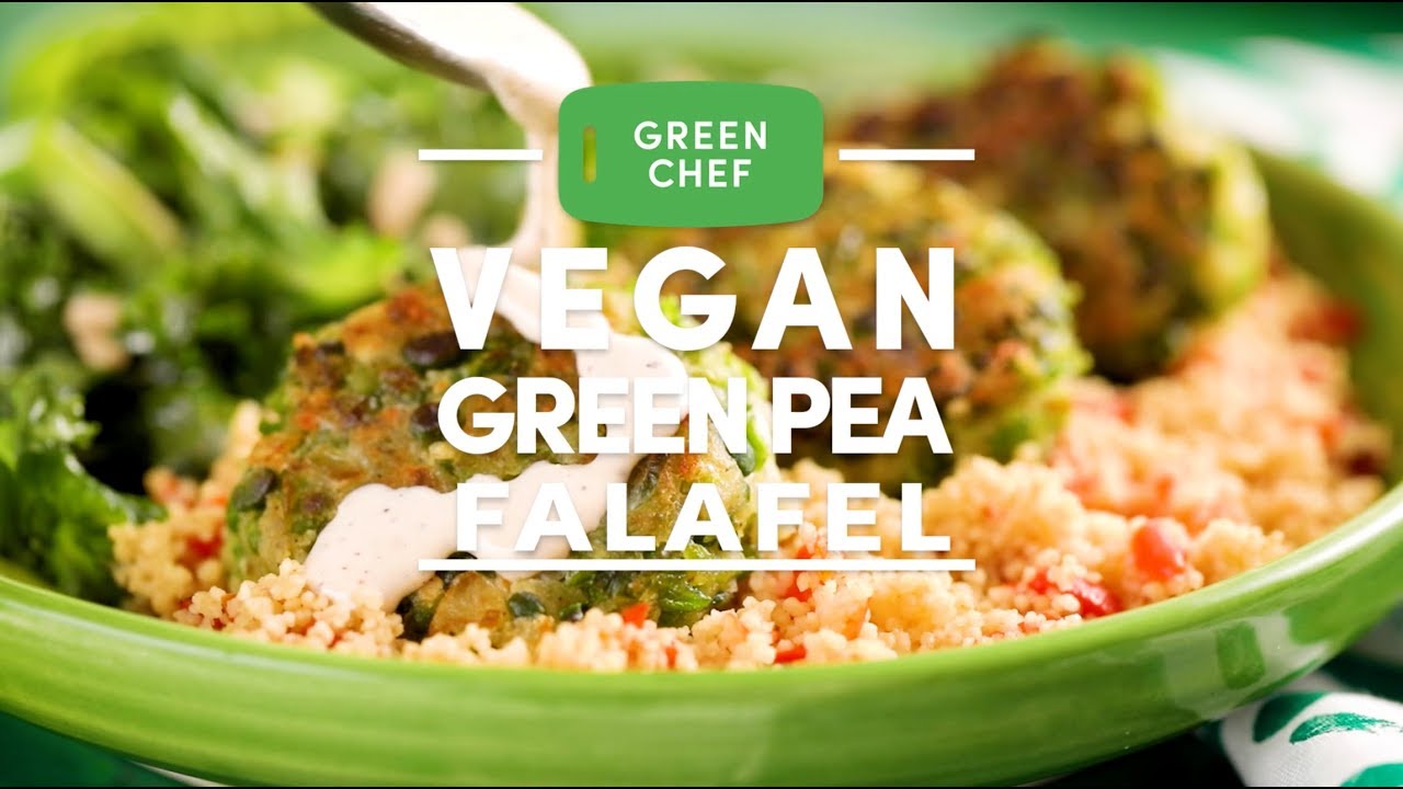 Vegan Green Pea Falafel - YouTube