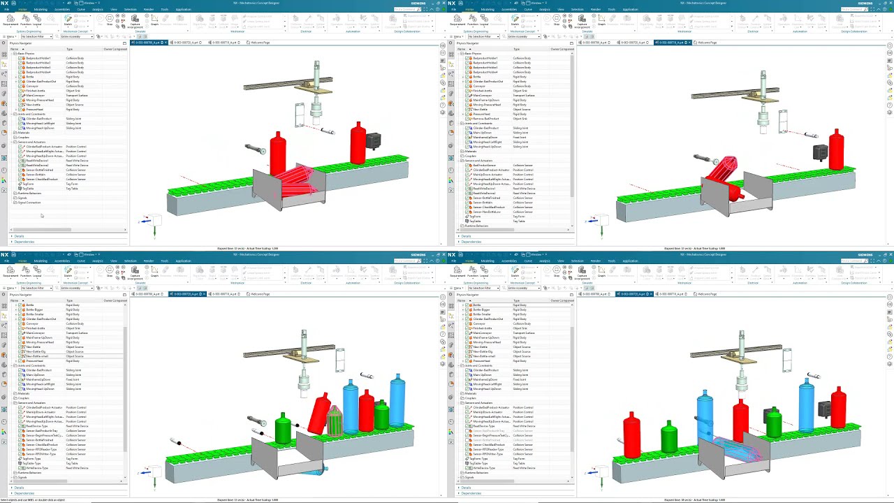 NX Mechatronics Concept Designer ออกแบบเครื่องจักรด้วย NX MCD - YouTube