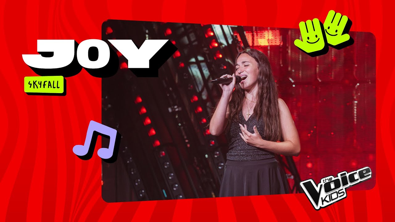 Joy Xerri Sings 'Skyfall' | Blind Auditions | The Voice Kids Malta 2025 ...