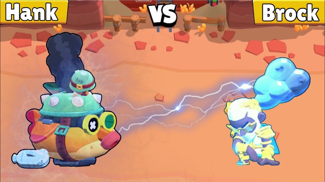 Zeus brock VS Hank | in Brawl Stars - YouTube